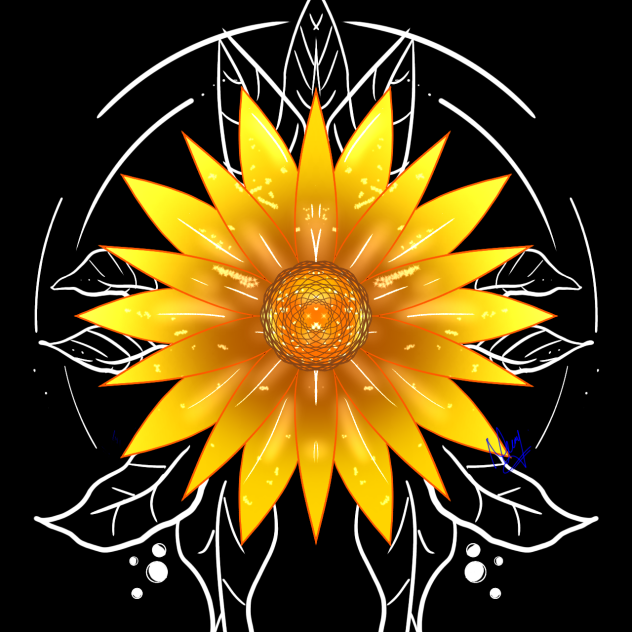 Sunflower Bloom by Naya Design - ibisPaint