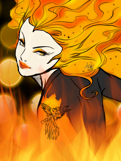 The Phoenix Goddess - ibisPaint