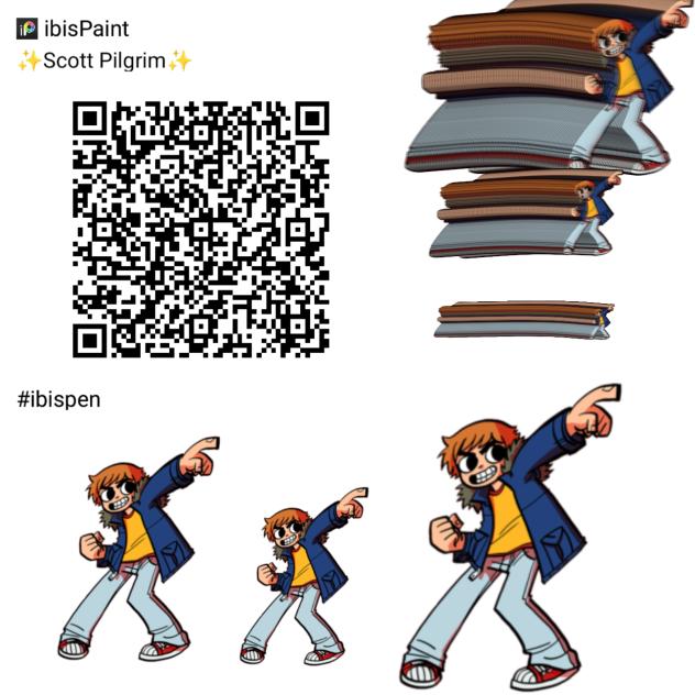 Scott Pilgrim - ibisPaint