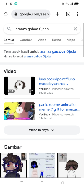 aranza i saw you on google 😱 - ibisPaint