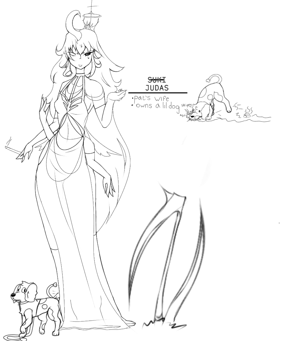 Old character redesign - ibisPaint