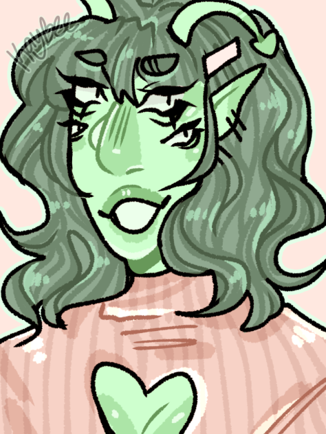 alien girl!!!!! - ibisPaint