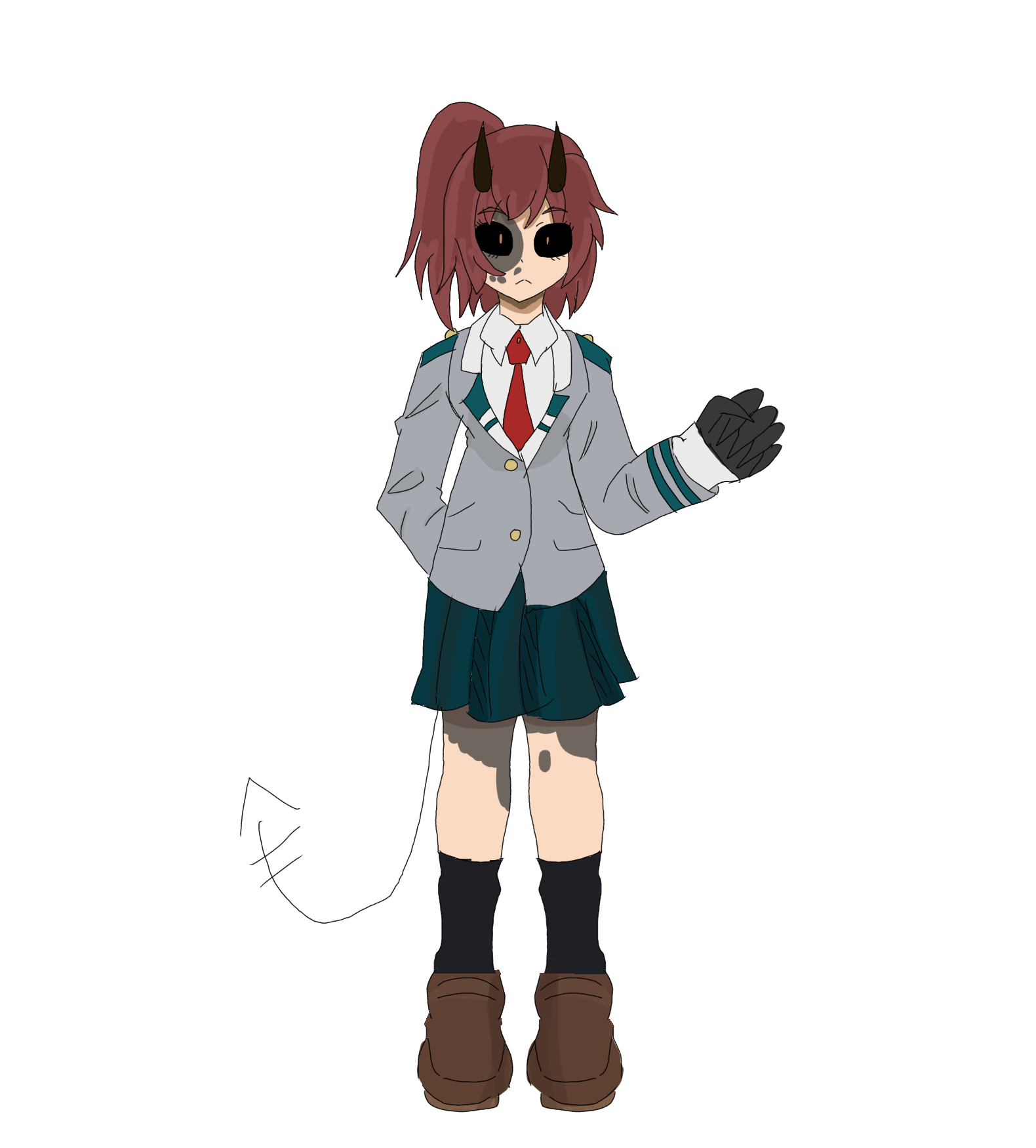 Me in mha (quirk ink) idkkkk - ibisPaint