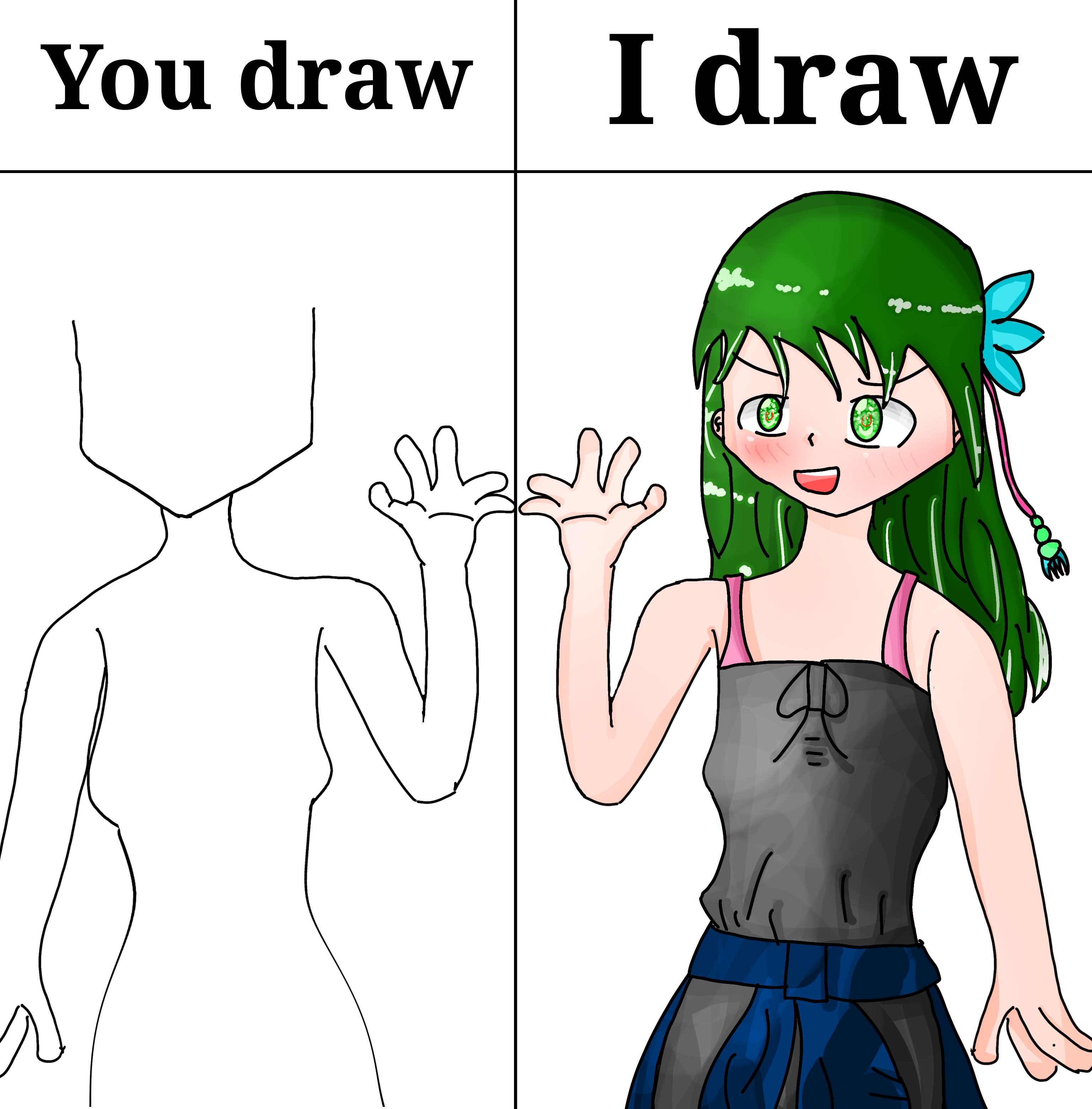 I draw you draw of my OC - ibisPaint