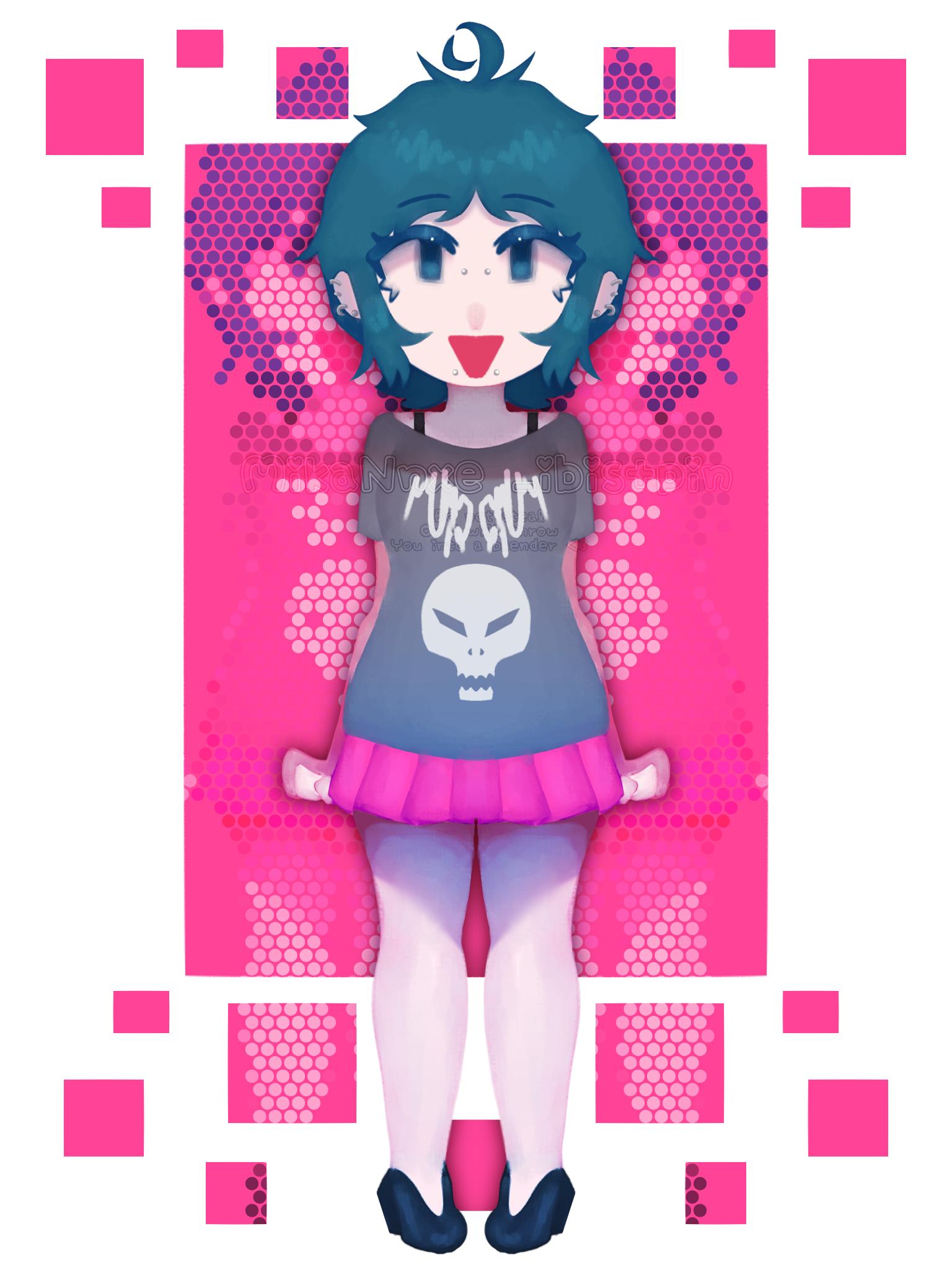 Pink cheese - ibisPaint