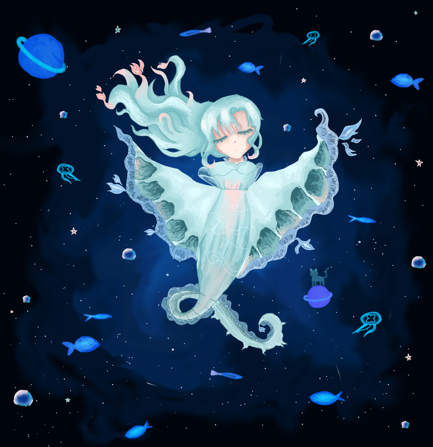 The Constellations of the Sea - ibisPaint