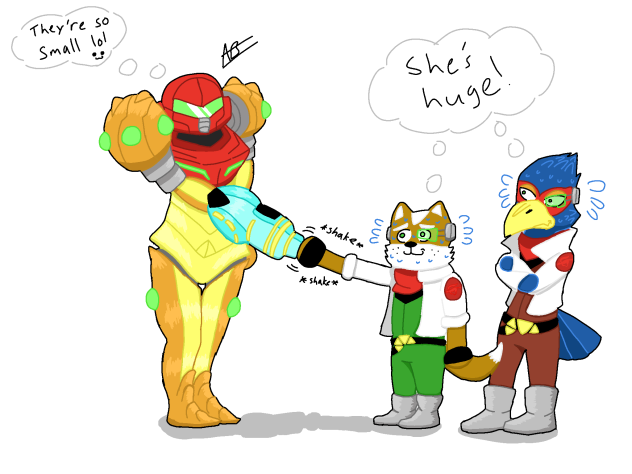 Metroid and starfox crossover! - ibisPaint