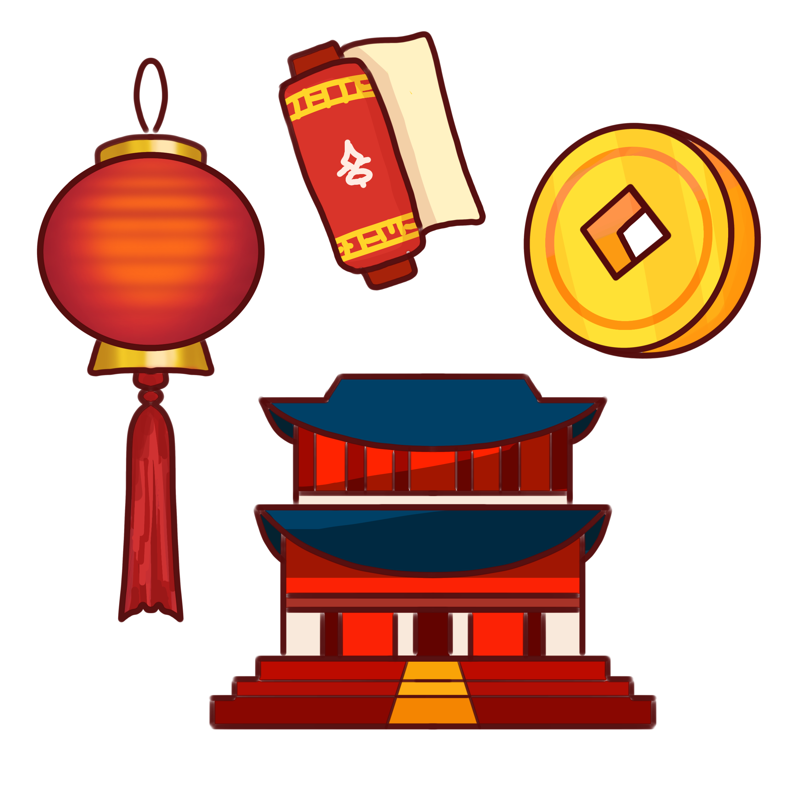 China Stickers 1 - ibisPaint