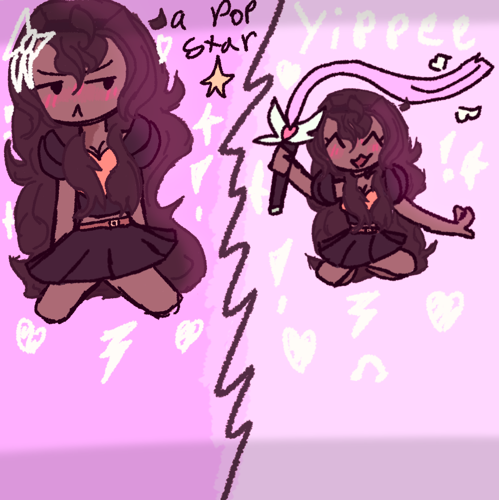 🎤A pop star🌟 - ibisPaint