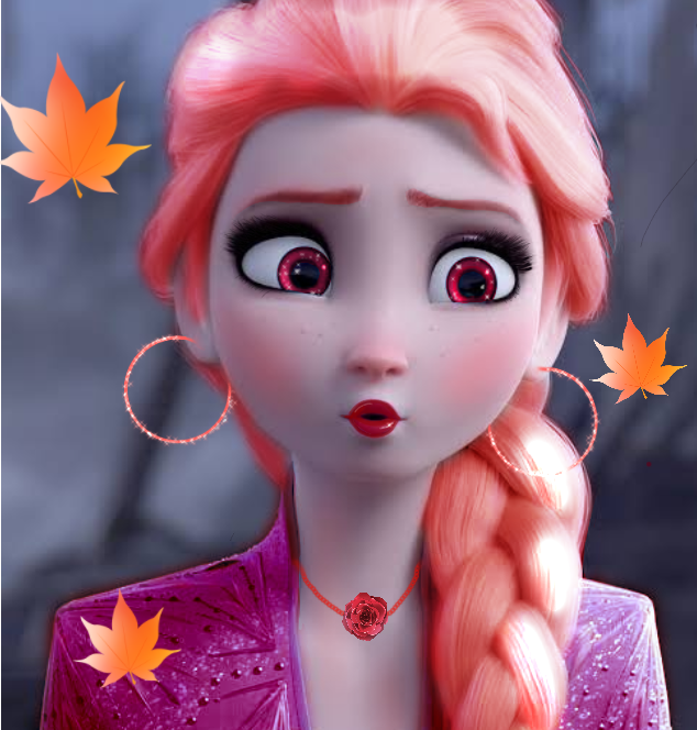 Alsa from frozen 2 fire queen - ibisPaint