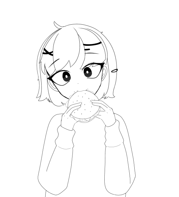 Burger - ibisPaint