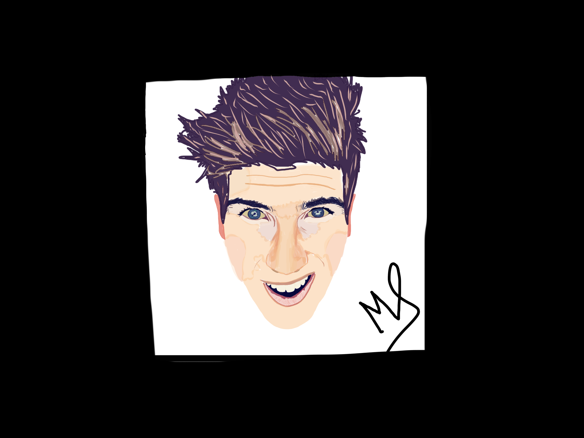 Joey graceffa drawing - ibisPaint
