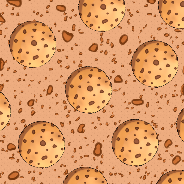 Cookie background 2 - ibisPaint