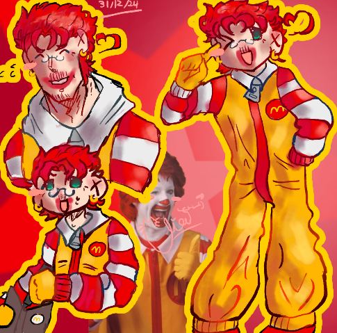 Ronald Mc Joestar25 - ibisPaint
