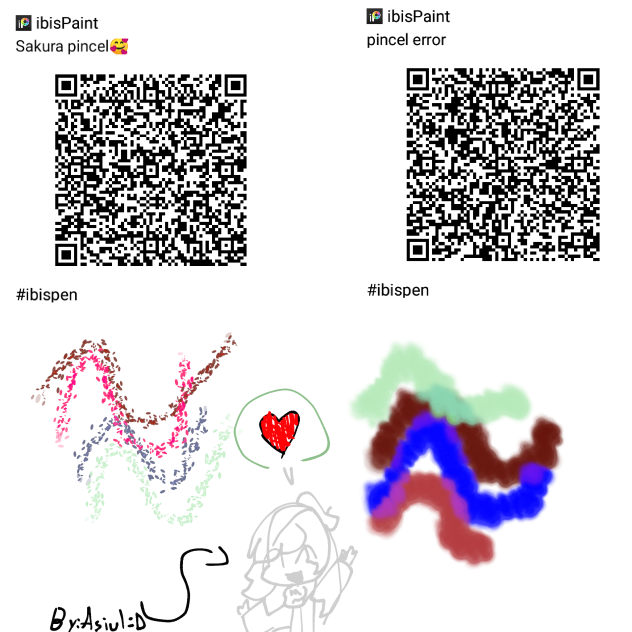 Sakura and Error - ibisPaint