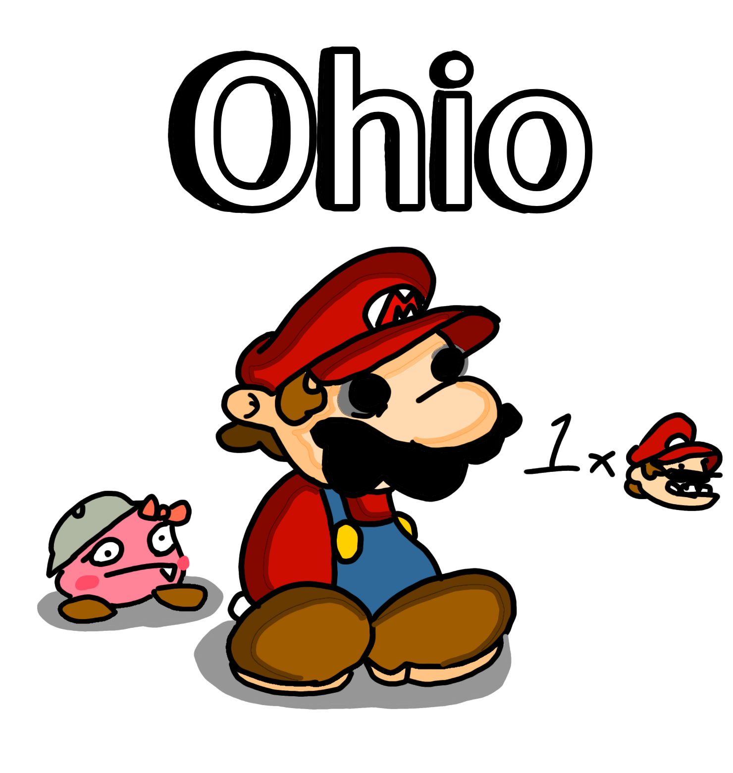 Paper Mario Ohio Thousand Year- Door - ibisPaint