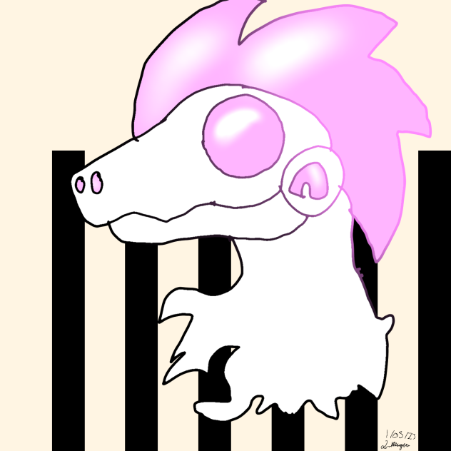 Protogen oc - ibisPaint