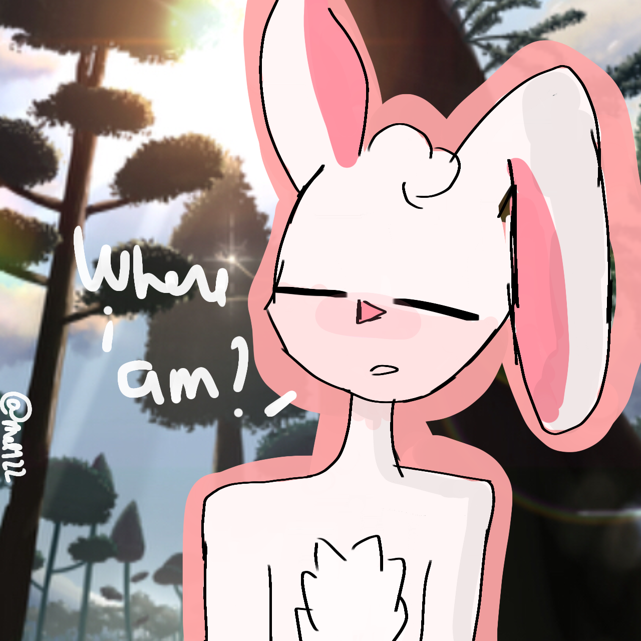 Lost bunny - ibisPaint