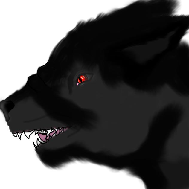 A wolf. - ibisPaint