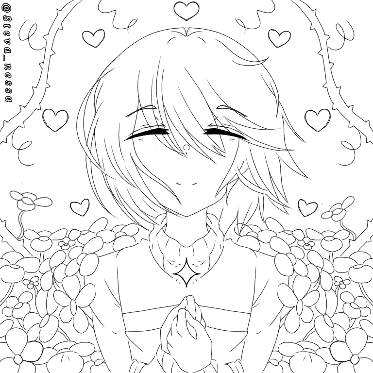 Frisk From Undertale Fanart2 - ibisPaint