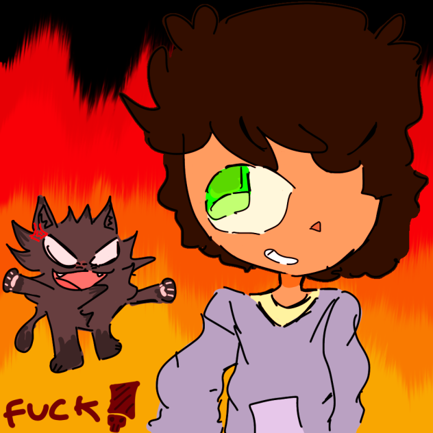 Max + kitty cat camp camp - ibisPaint