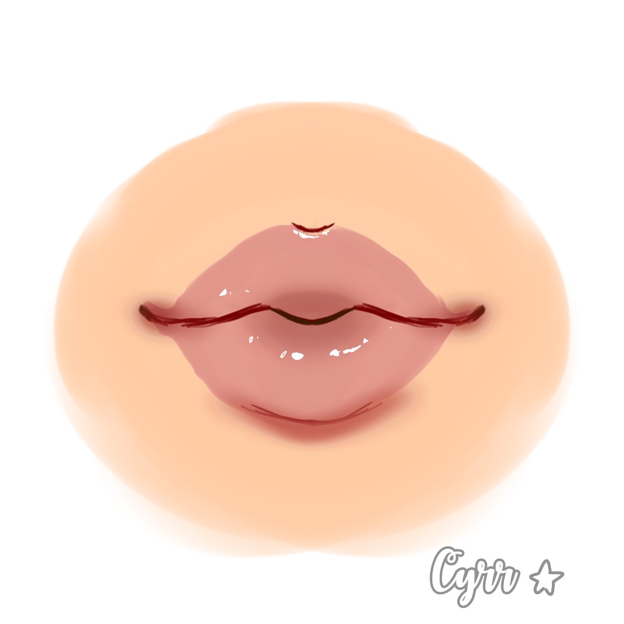 Juicy lips - ibisPaint