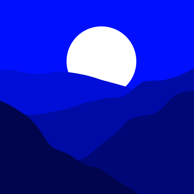 Blue moon - ibisPaint