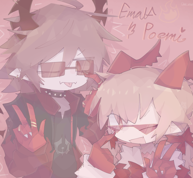 Emalf and Poemi🌟💥 - ibisPaint
