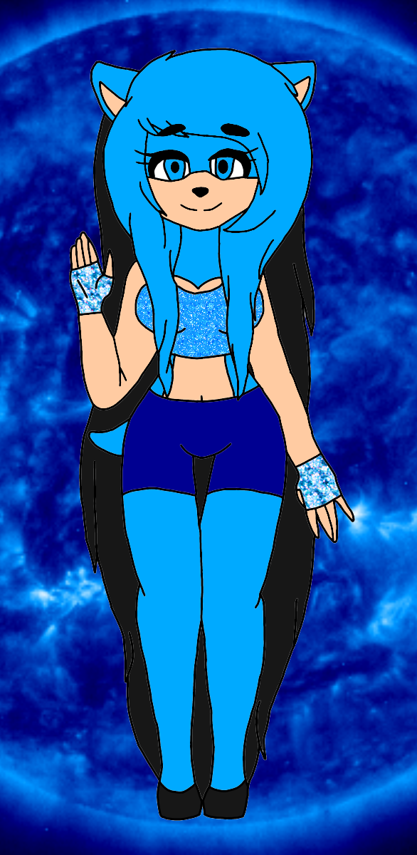 Becky The Sweet Singing HedgeHog - ibisPaint