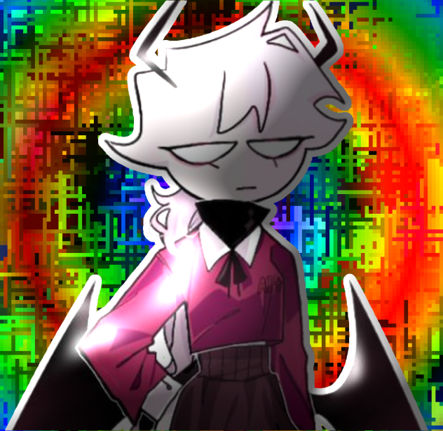 glitchcore genderbent selever - ibisPaint