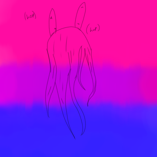 Bye bi-bunny - ibisPaint