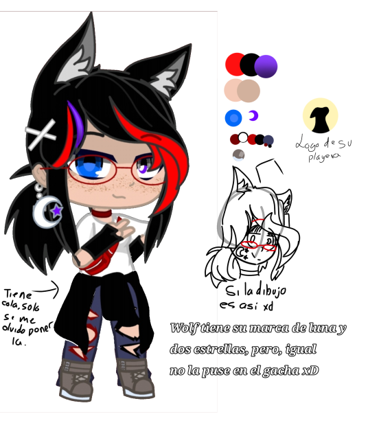 Referencia de Wolf - ibisPaint