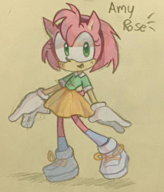 Amy Hedgehog - ibisPaint