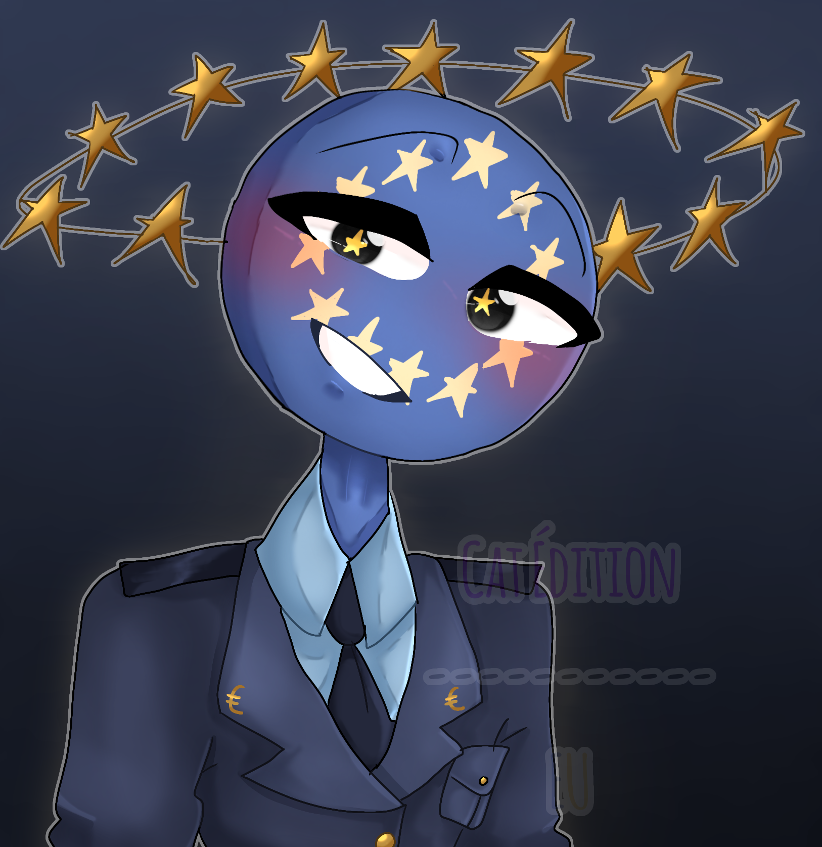 EU -- Countryhumans - ibisPaint