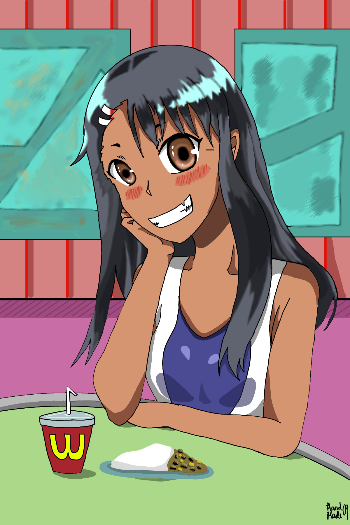 Teen Nagatoro - ibisPaint