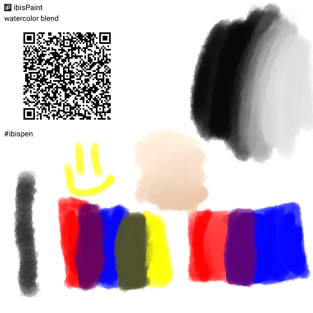 watercolor blend - ibisPaint