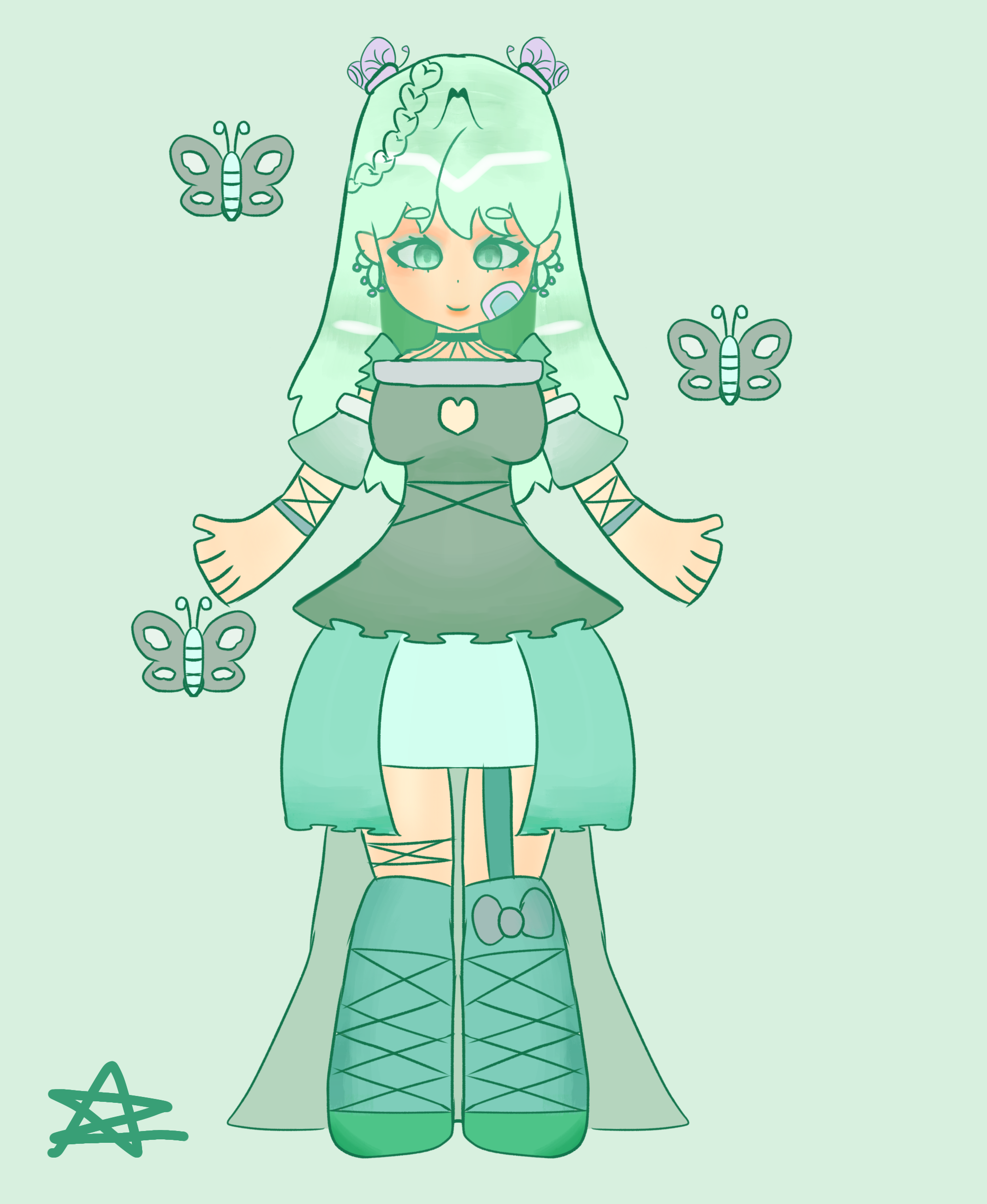 Detailed oc 1 - ibisPaint