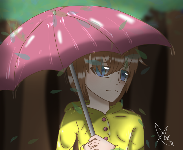 After Rain in the Moonlight - ibisPaint