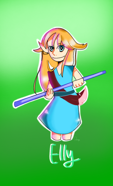 Elly The Elf - ibisPaint