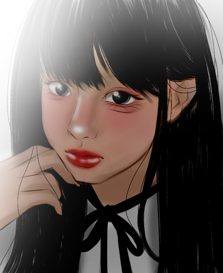 I changed the style of a drawing - ibisPaint