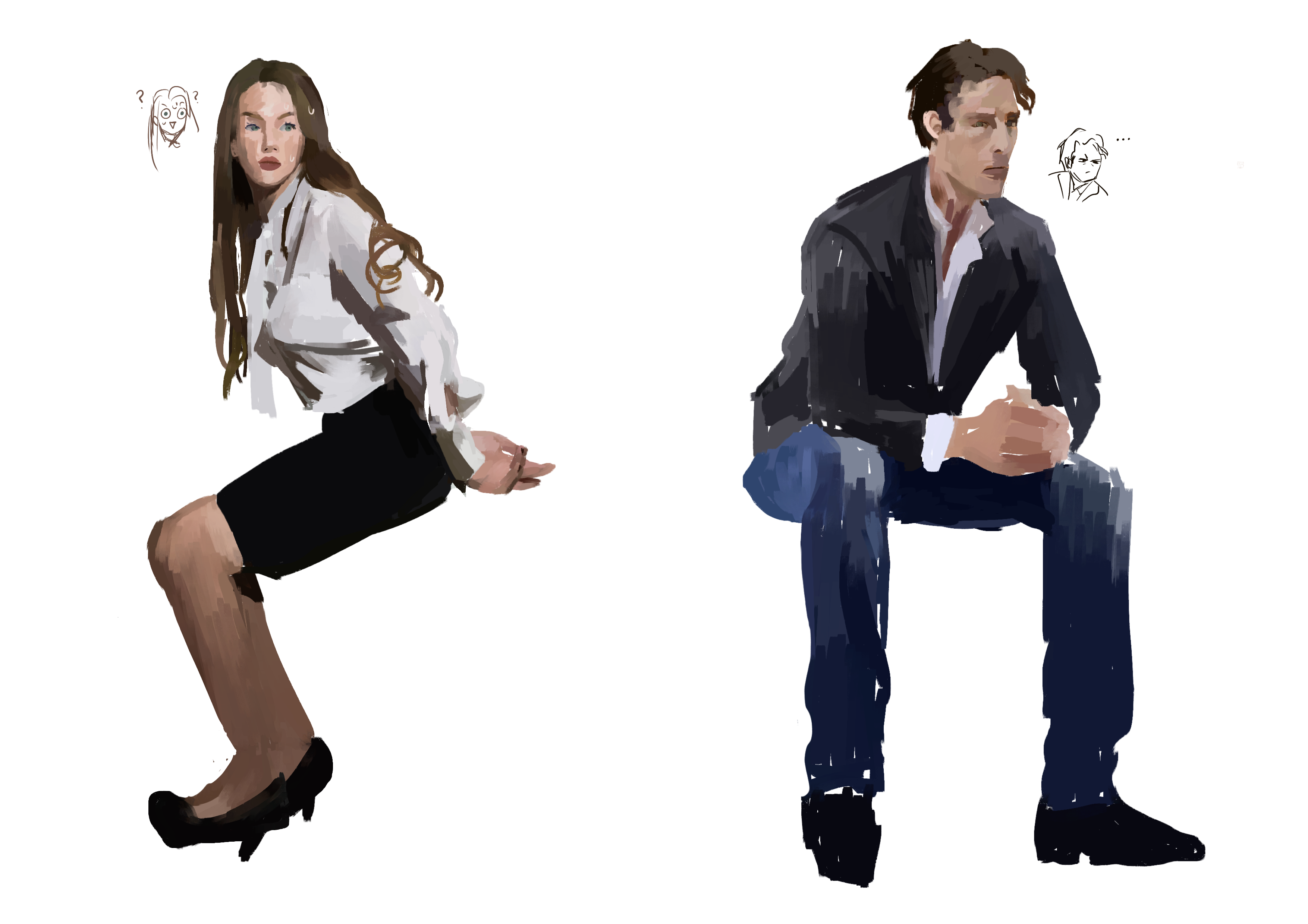 horny couple - ibisPaint