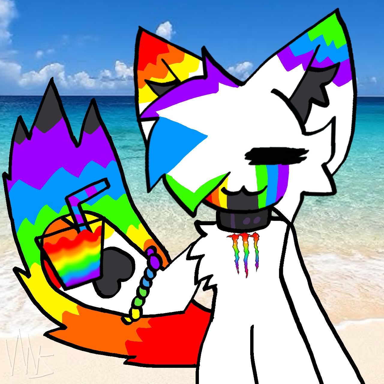 Ray just Chilling - ibisPaint