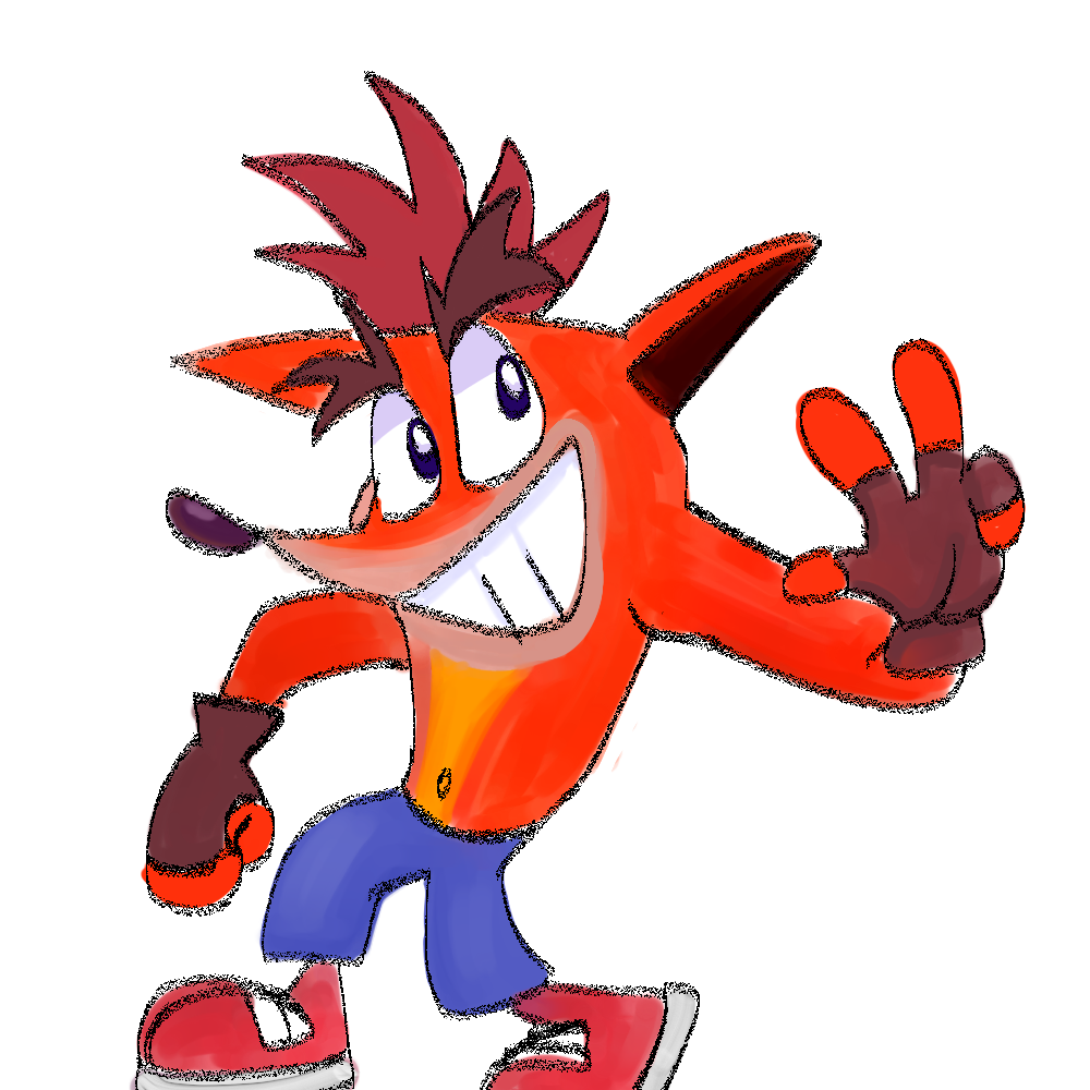 Crash Bandicoot - ibisPaint