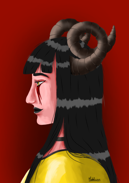 Demon girl - ibisPaint