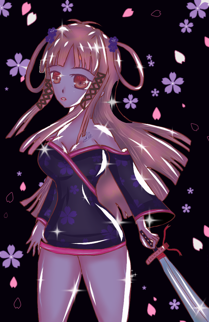 Samurai Girl - ibisPaint