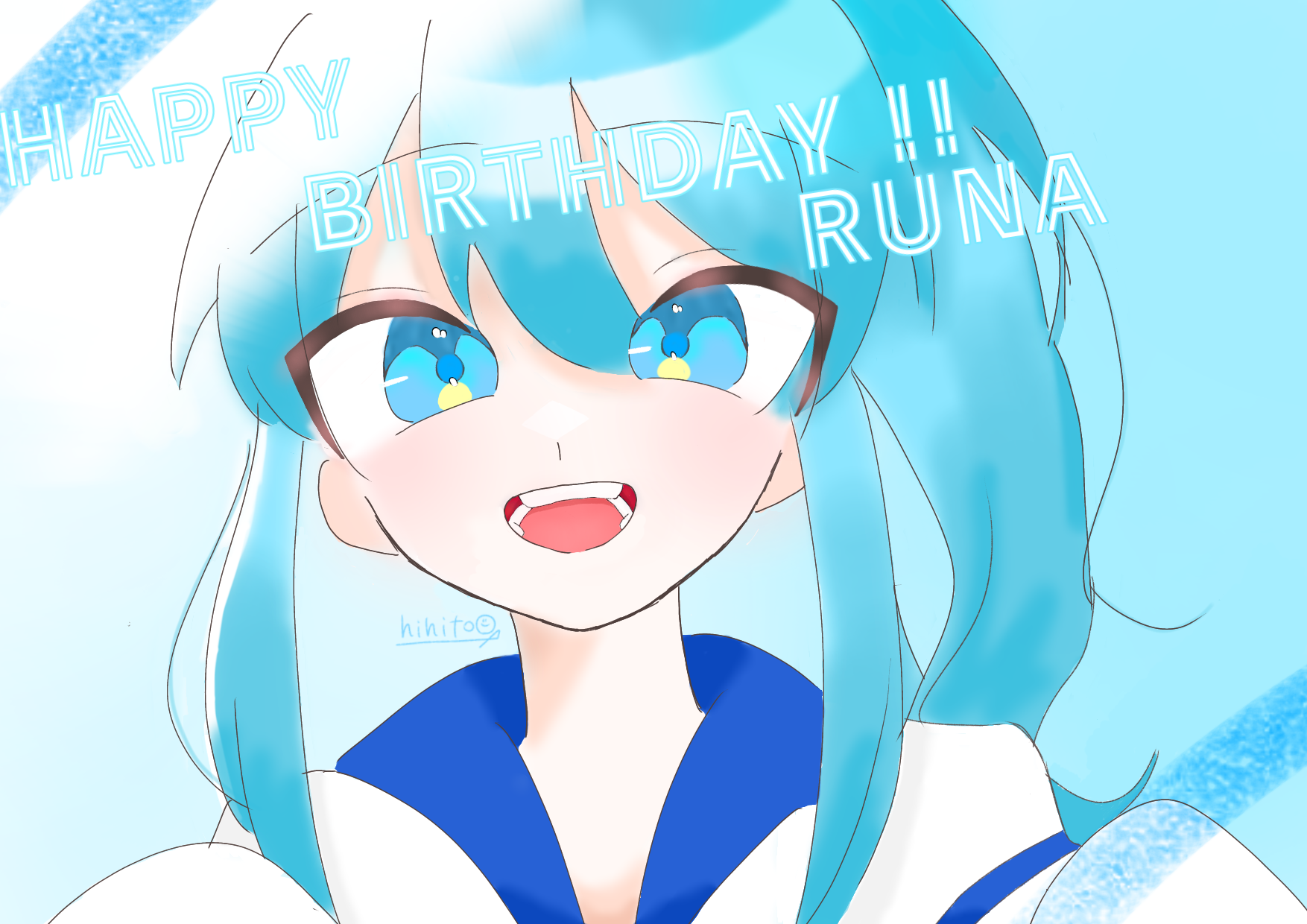 るなさんhappy birthday - ibisPaint