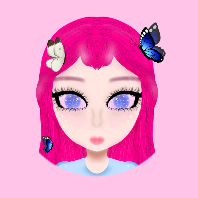 butterfly alien - ibisPaint