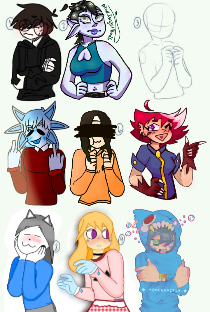 Half body collab - ibisPaint