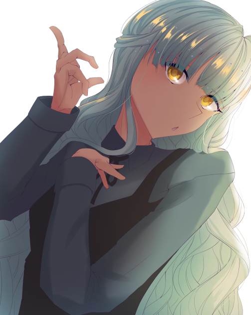 Lady in Green-Blue - ibisPaint