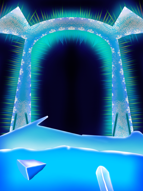 ice cave - ibisPaint